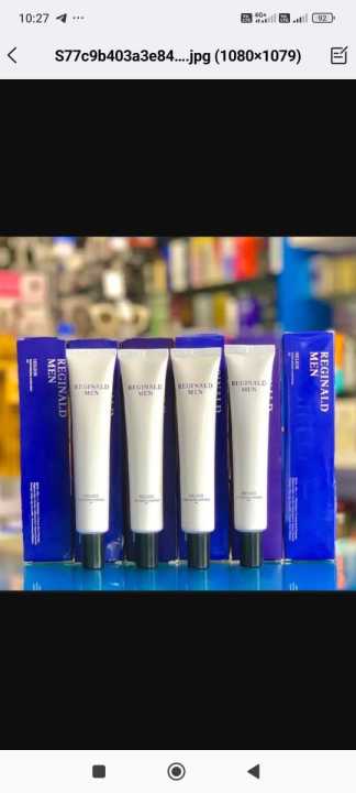 Reginald Men Sunscreen SPF 50 PA++++ Brightening & Moisturizing Sun ...
