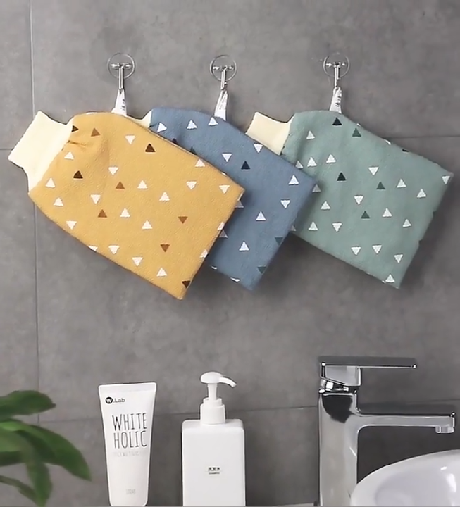 Bath for Peeling SPA Exfoliating Shower Brush Body Cleaning Scrub Mitt ...