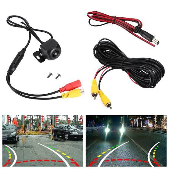Universal Back rear view Camera Trajectory moving guide line Full HD ...