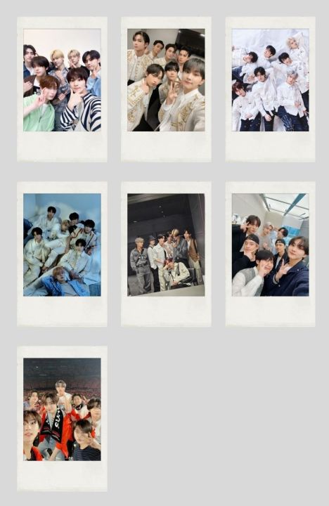 Enhyphen Group Photo Poloroid Card 7 Pcs 3.5*2 Inch | Daraz.com.np
