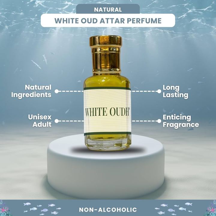 Pure White Oud Attar/Perfume Oil - Alcohol-Free & Long-Lasting | Daraz.pk