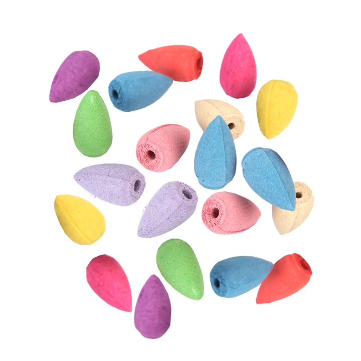 20/50pcs Backflow Smoke Incense Cones Repellent Mosquitoes Aura ...