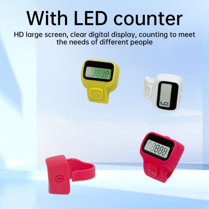 Mini Ring Shape Finger Counter LCD Electronic Digital Tally Counter ...