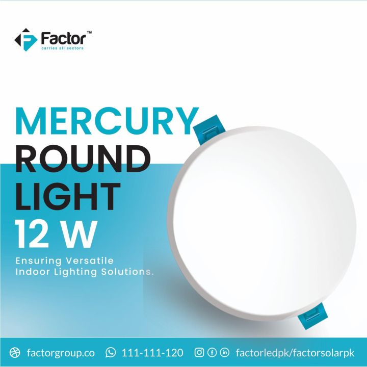 ice panel 12watt factor company | Daraz.pk