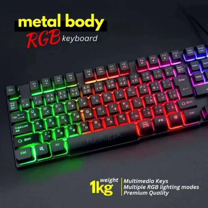 Waterproof Gaming Key Board RGB with Removeable Switches & Breathing ...