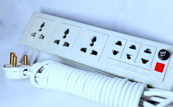 5Mtr Multi Extension Power Wire Cord | Daraz.lk