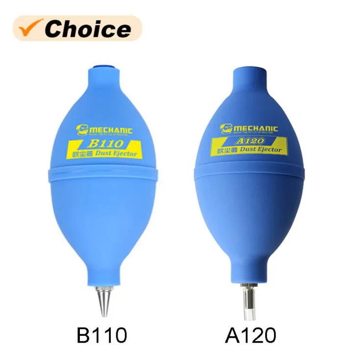 MECHANIC A120 B110 Silicone Duster Blower Computer Camera Air Blow Ball ...