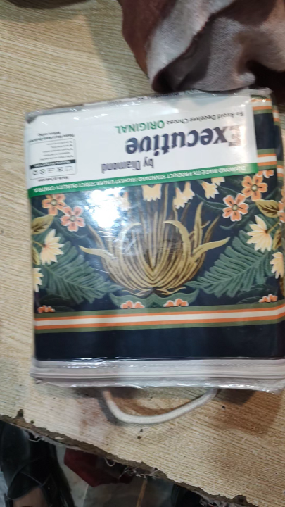 Crystal Diamond Bedsheet Cotton Double Bed Sheet Set - King Size (1 ...