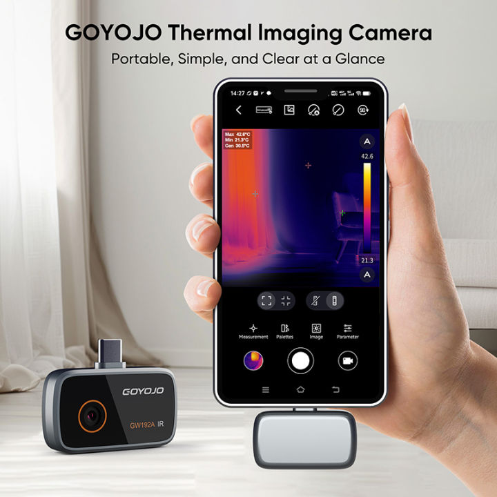 GW192A New Thermal Imaging Camera for Android Phone Infrared Thermal ...