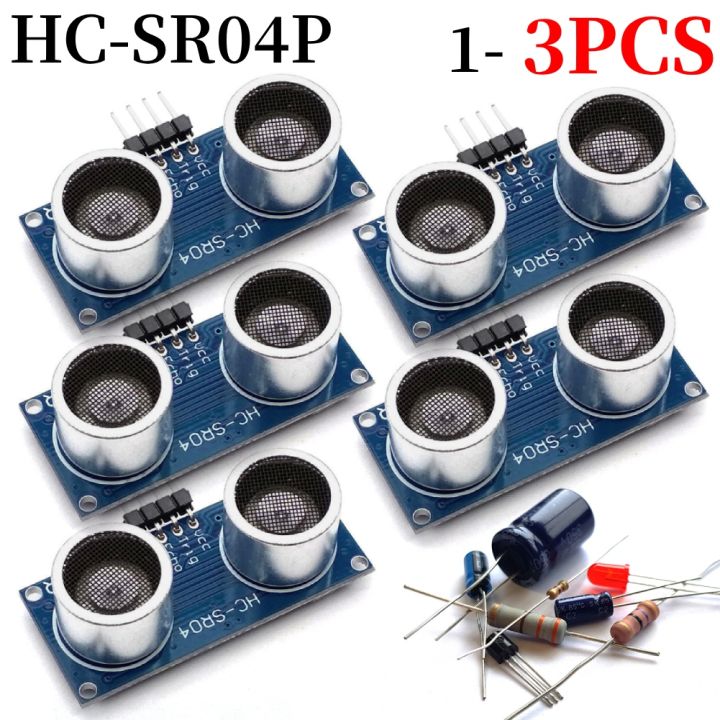 1-3PCS HC-SR04P Ultrasonic Sensor Detector 3-5.5V Wide Voltage Distance ...