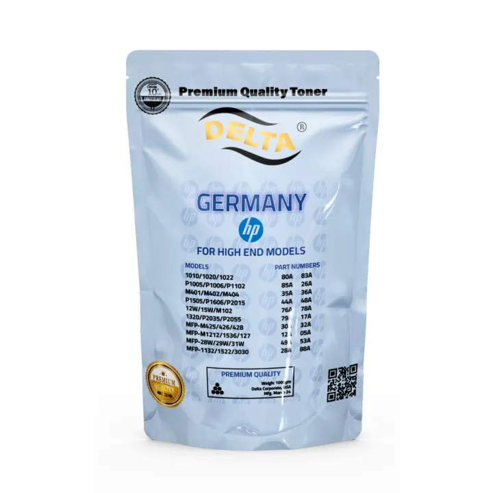 Delta Toner Bag Germany for HP 1 kg | Daraz.pk