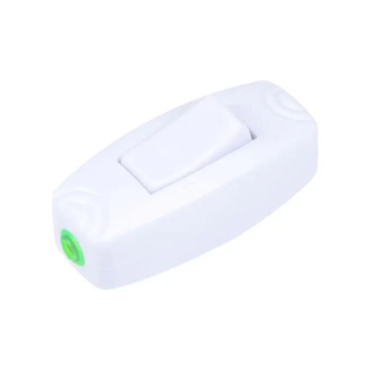 Plastic On Off Inline Cord Line Switch Bed Switch Button ON/OFF Bedside Switch 10Amp 250V | Daraz.pk