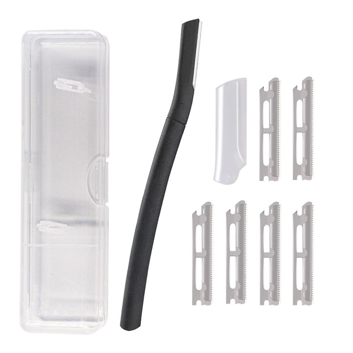 Eyebrow Razor Kit Beard Trimmer Dermaplaning Tool Shaper Facial Razor ...