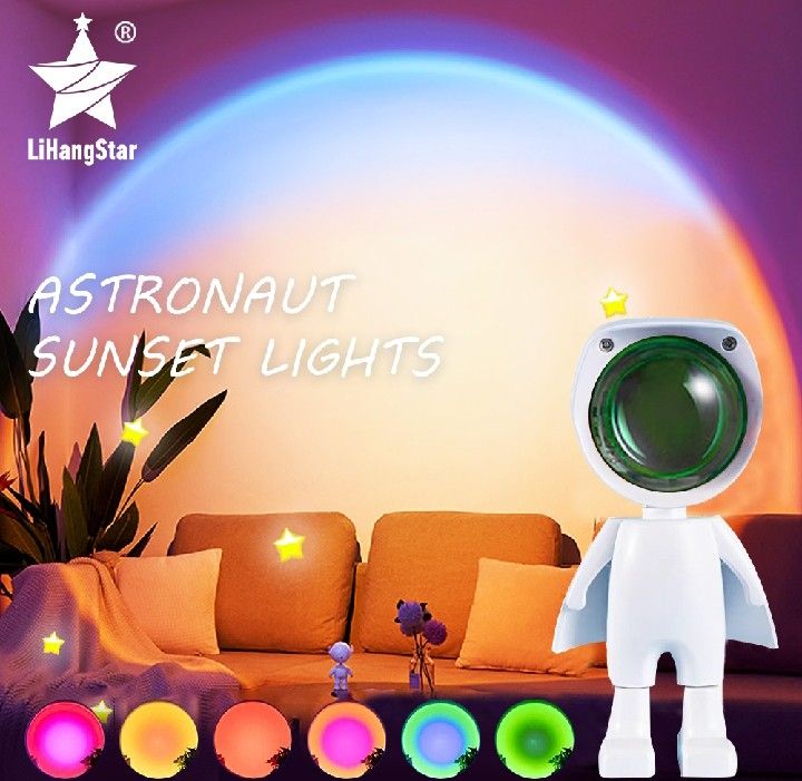 HIGH QUALITY RECHARGEABLE SUNSET LAMP | Daraz.pk