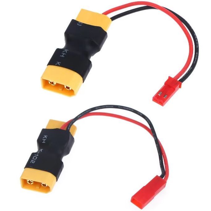XT60 Male To Female JST Female / Male In-line Power Adapter Lipo ...