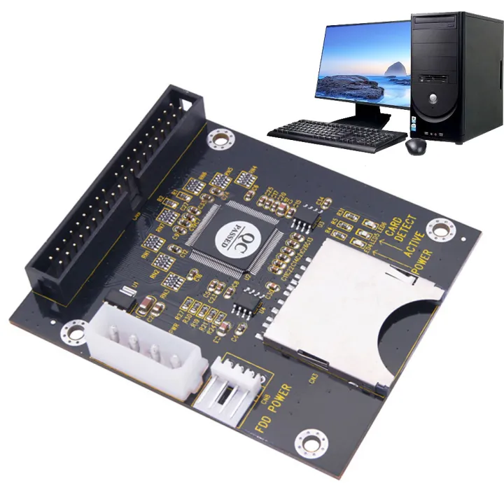 SD-3.5 IDE Secure Digital Converter 5V SD Memory Card To IDE Hard Disk ...