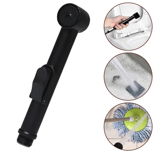 Muslim shower body toilet shower Black color | Daraz.pk