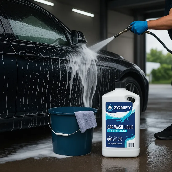 4 Litres Car Wash Shampoo / Car wash liquid / Car shiner / Car cleaning ...