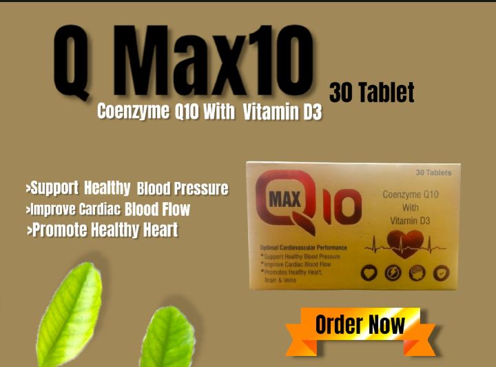 Qmax Q10 Coenzyme Supplement – Boost Energy, Heart Health & Immunity ...