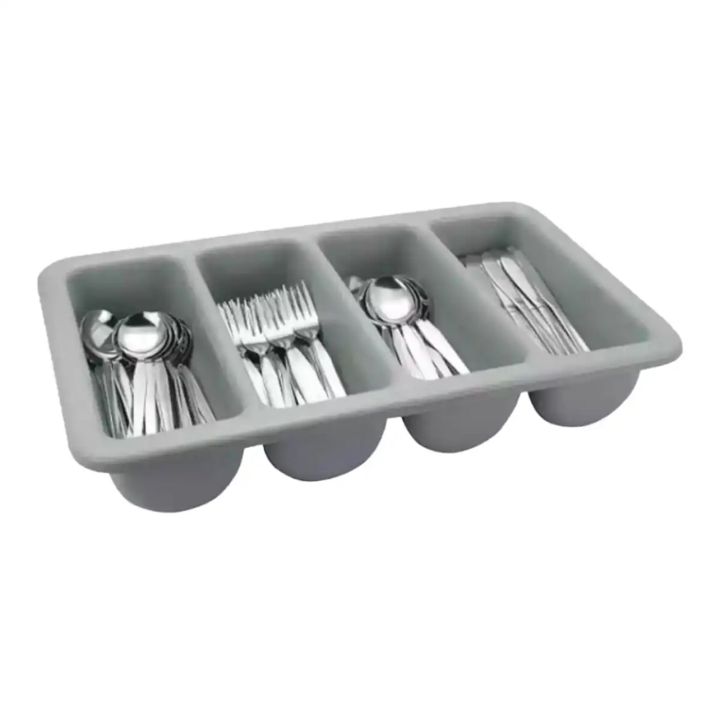 Plastic Spoon Holder Divider With 4 Compartments | Daraz.com.np