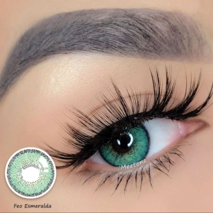 Shade Name: Mee Green, Soft Color Contact Lenses / Eye Lenses / Fashion ...