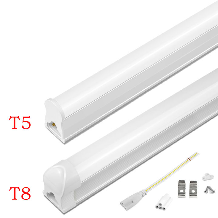 Led Tube T5 T8 Light For Home 220V 110V Aluminum Led Lamp Bar 6W/8W Home Kitchen Bedroom Wall ...