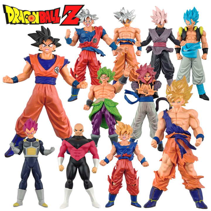 17-18CM Anime Dragon Ball Z Super Saiyan Son Goku Broly Vegeta Anime ...
