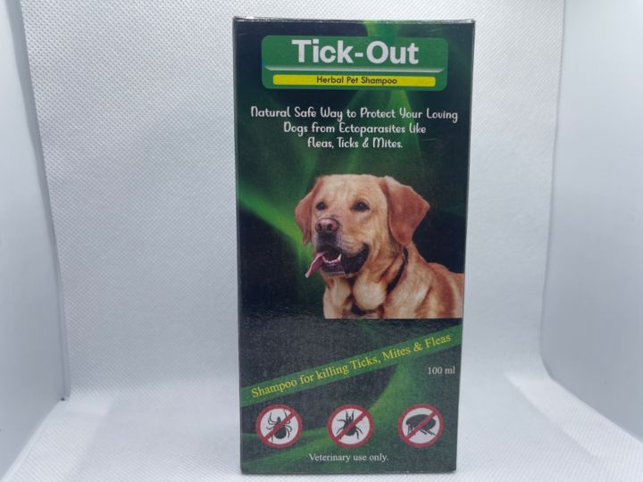 Tick-Out Herbal Pet Shampoo - 100ml | Daraz.lk
