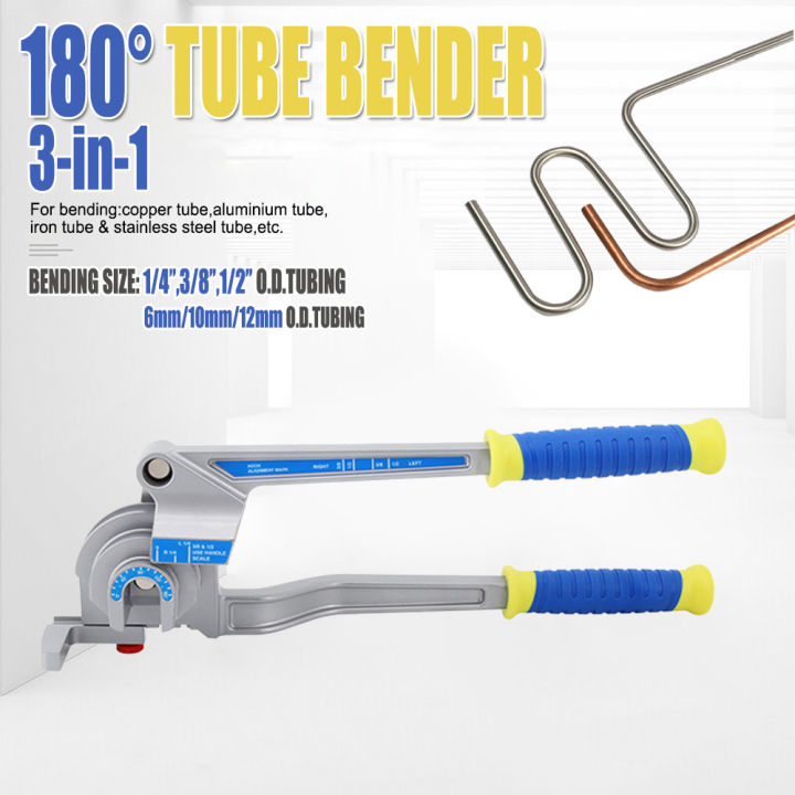 180 Degree Tube Bender 3-In-1 Small Multi-purpose Bender for Copper ...