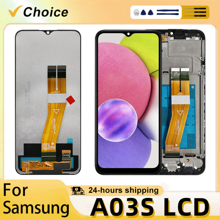6.5" IPS LCD For Samsung Galaxy A03S LCD A037F Display Touch Screen Digitizer Assembly For A037M ...