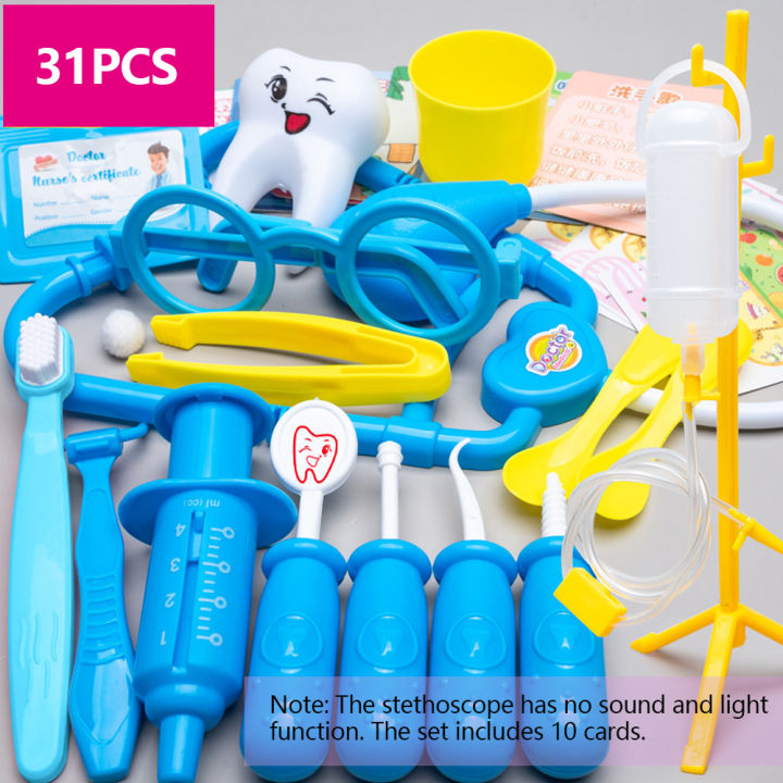 【Seasonal Sale】 Doctor Toys for Kids Doctor Pretend Play Set Children ...