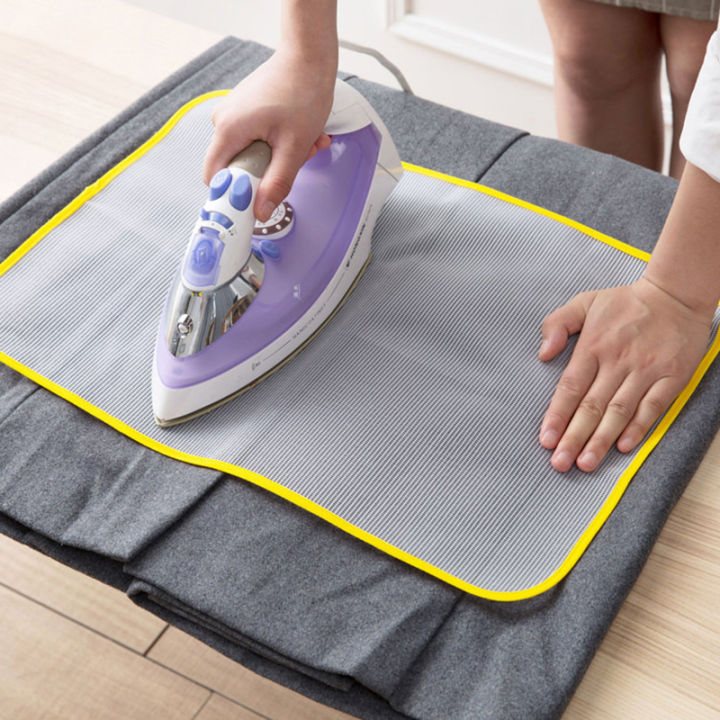 Heat Resistant Ironing Sewing Mesh Cloth Protective Insulation Pad Home ...