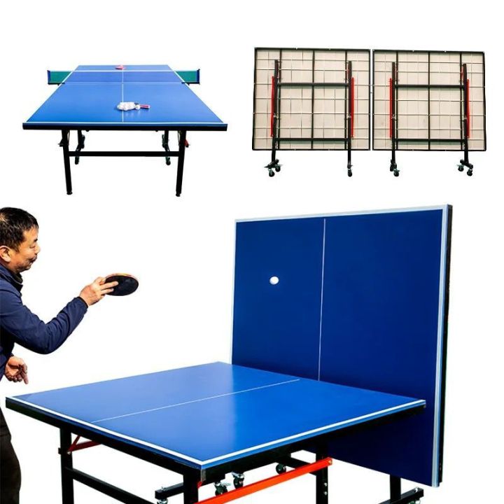 Table Tennis Table Professional Table with Wheels, Home/School/Office ...
