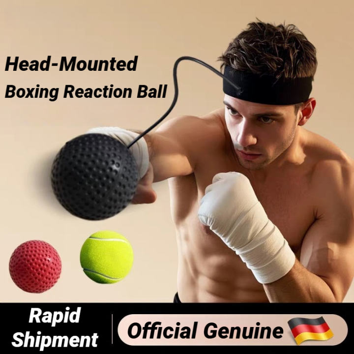 MMA Boxing Speed Ball Head-Mounted Pu Training Hand Eye Reaction Home ...