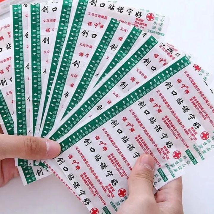 50/100pcs Emergency First Aid Bandage Heel Cushion Adhesive Plaster ...