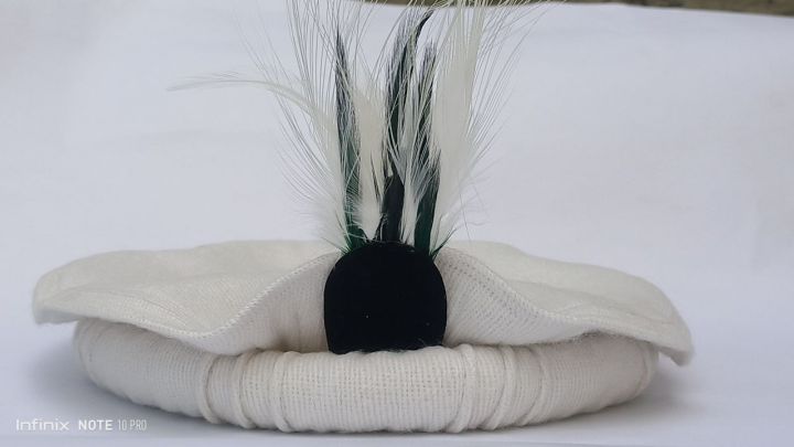 Chitrali Cap with feather • Sawati Cap • Peshawari Topi • Peshawari Cap ...