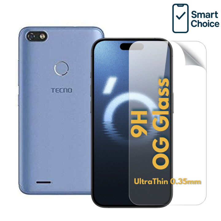 Tecno Pop 2F OG 9H Tempered Glass – Mobile Glass Screen Protector, Anti ...