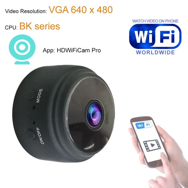 A9 1080P HD 2mp MAGNETIC WIFI MINI CAMERA | Daraz.pk
