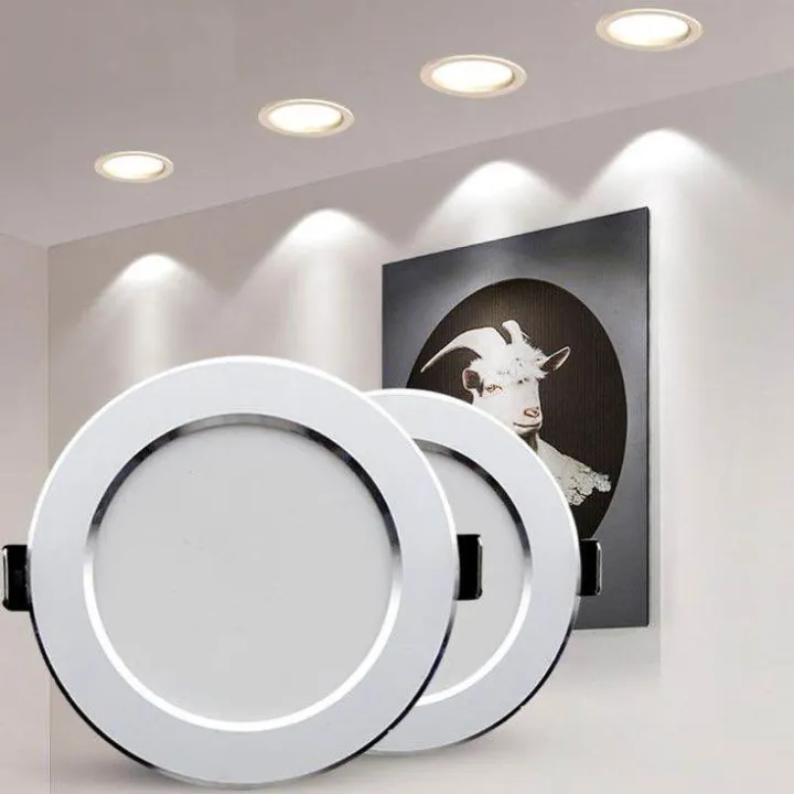 7W 9W 12W 15W 18W Spot LED Downlight AC 220V 240V Waterproof Warm White ...