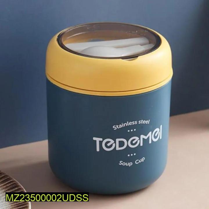 Stainless Steel Cup Soup Lunch Box | Daraz.pk