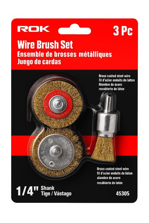 3PC Wire Cup Wheel Brush Rust Removal for Dill (6mm Shank) For ...