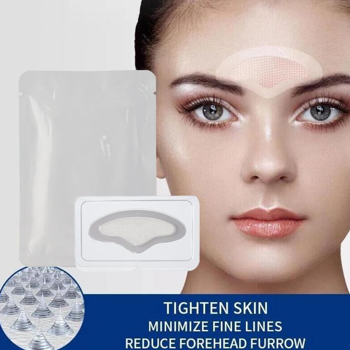 Hyaluronic Acid Microneedle Mask Anti Wrinkle Forehead Patches Frown ...