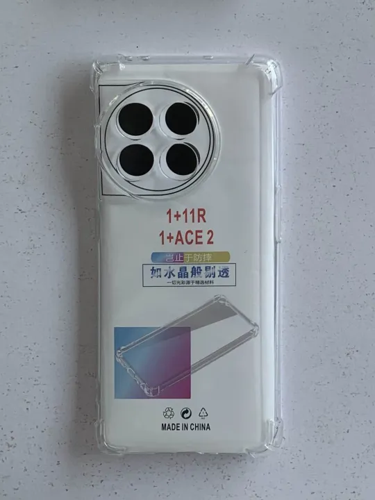 Oneplus 11R Shockproof Transparent Silicon Back Cover | Daraz.pk