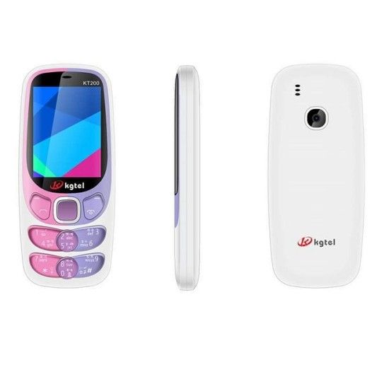 Kgtel KT200 Dual Sim Standby 2.4" Display Feature Mobile phone | Daraz ...