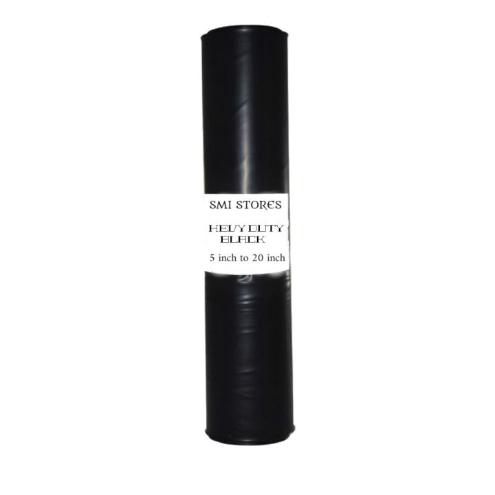 Polythene Roll(Black 6 inch * 5 meters) | Daraz.lk