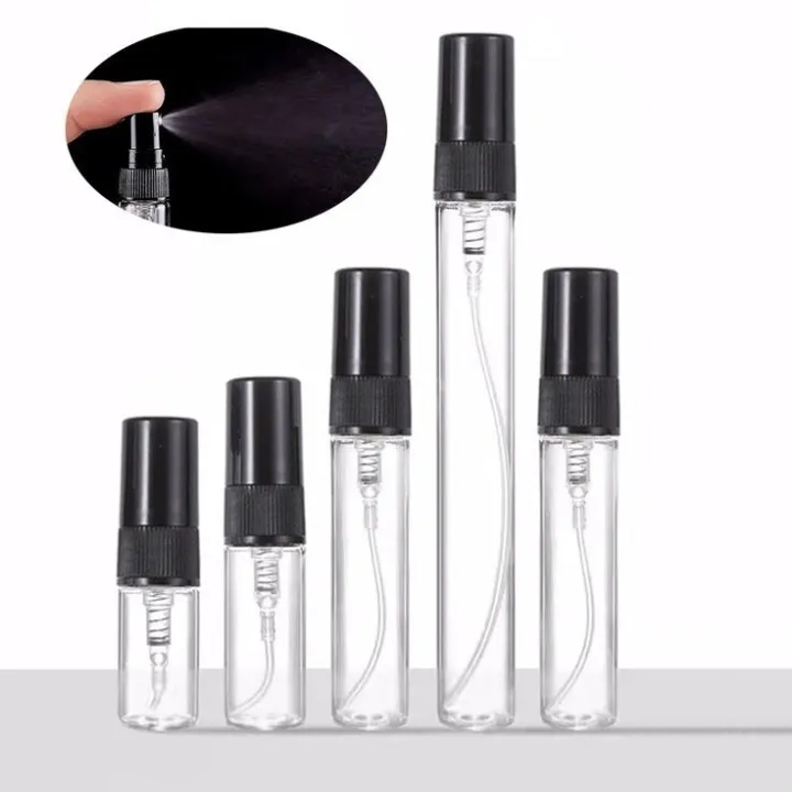Empty Perfume Tester Bottles – 1ml, 5ml, 10ml | Refillable Mini Spray ...