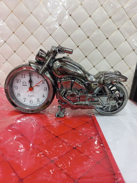 Alarm clock motorcycle clock | Daraz.com.bd