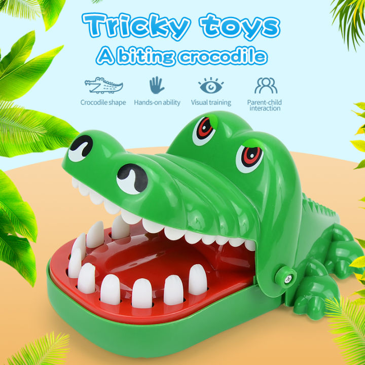 Jokes Crocodile Teeth Biting Finger Dentist Classic Family Games Funny ...