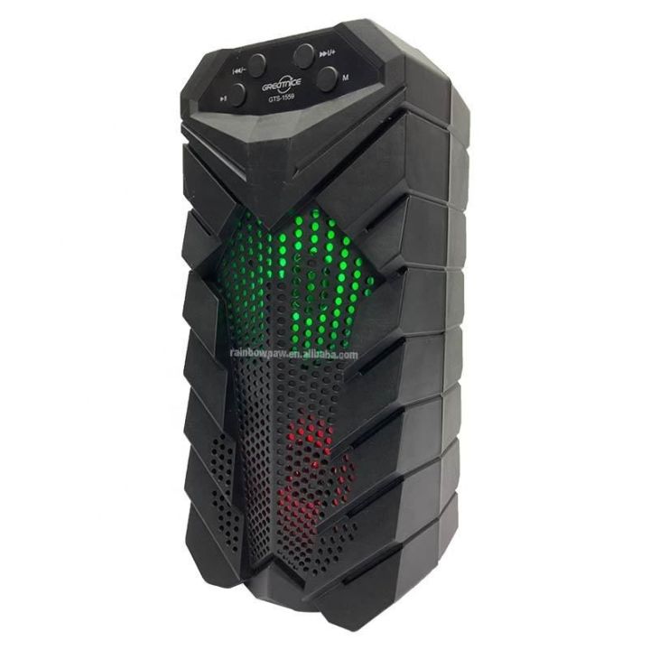 GTS-1559 Portable Wireless Dual 3 Inch Speaker Outdoor Mp3 Music Player ...