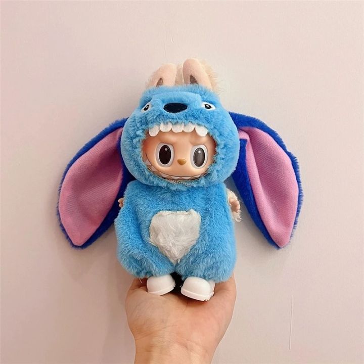 15 17cm For Labubu Doll Disney Tigger Winnie Mickey Minnie Mouse Outfit ...